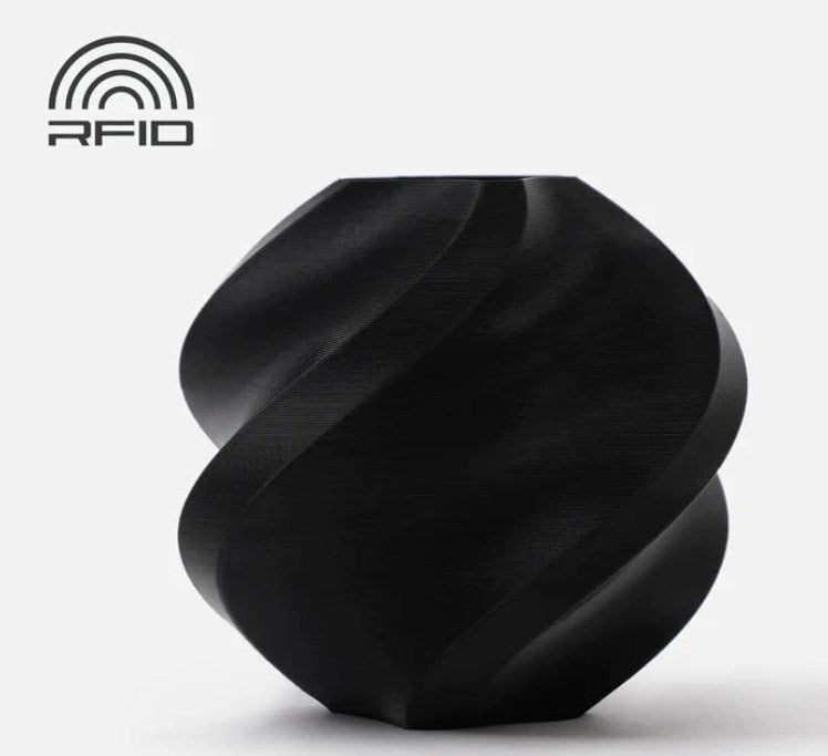 Bambu Lab Pla Basic Black With Spool 3d Print Filament 1kg 3d Print